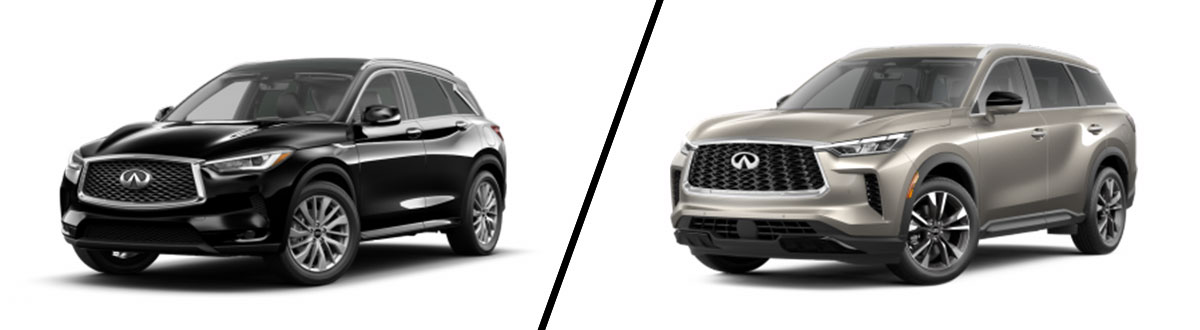 2024 INFINITI QX50 vs QX60 | Crest INFINITI | INFINITI Dealer in Phoenix, AZ