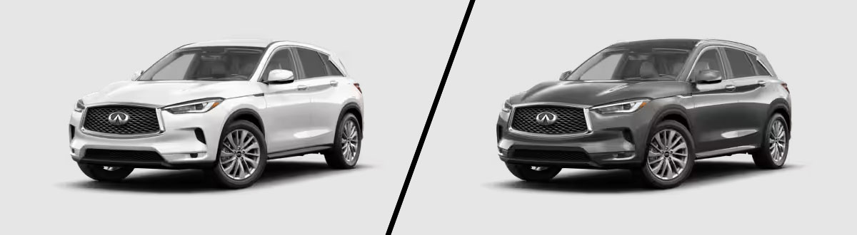 2025 INFINITI QX50 Pure vs QX50 Luxe | INFINITI on Camelback | INFINITI Dealer in Phoenix, AZ