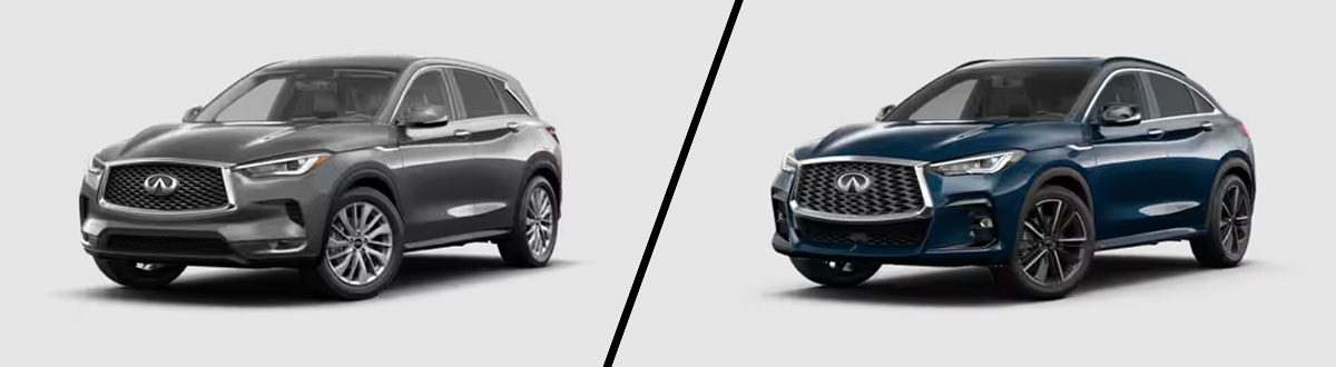 2025 INFINITI QX50 vs QX55 | INFINITI on Camelback | INFINITI Dealer in Phoenix, AZ