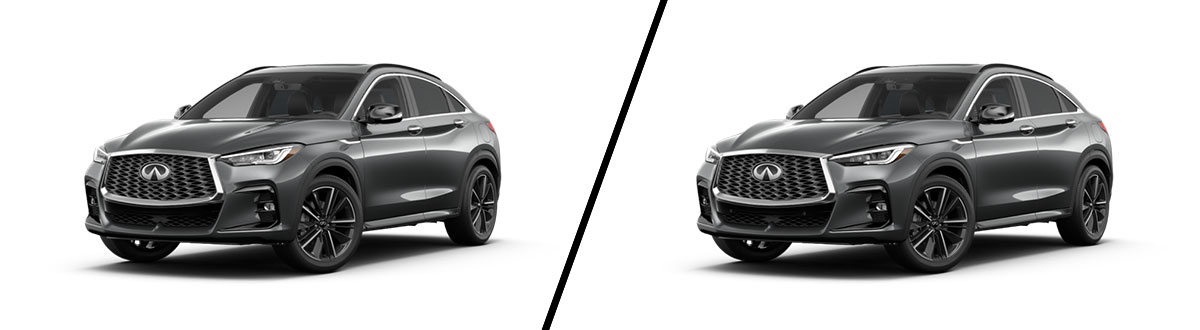 2025 INFINITI QX55 Luxe vs Essential | INFINITI on Camelback | INFINITI Dealer in Phoenix, AZ