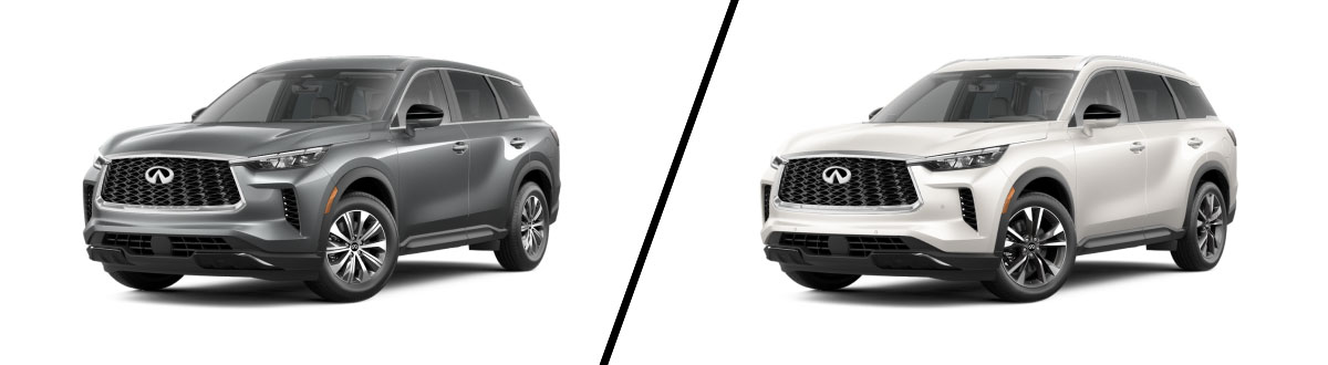 2025 INFINITI QX60 Pure vs QX60 Luxe | INFINITI on Camelback | INFINITI Dealer in Phoenix, AZ